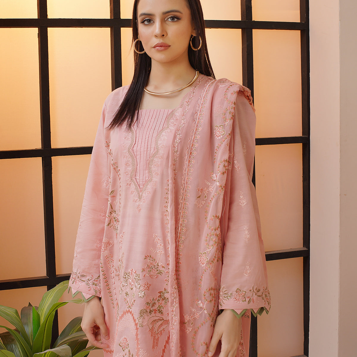 BEMISAL (CRYSTAL) 839-E Unstitched Collection – Pasban